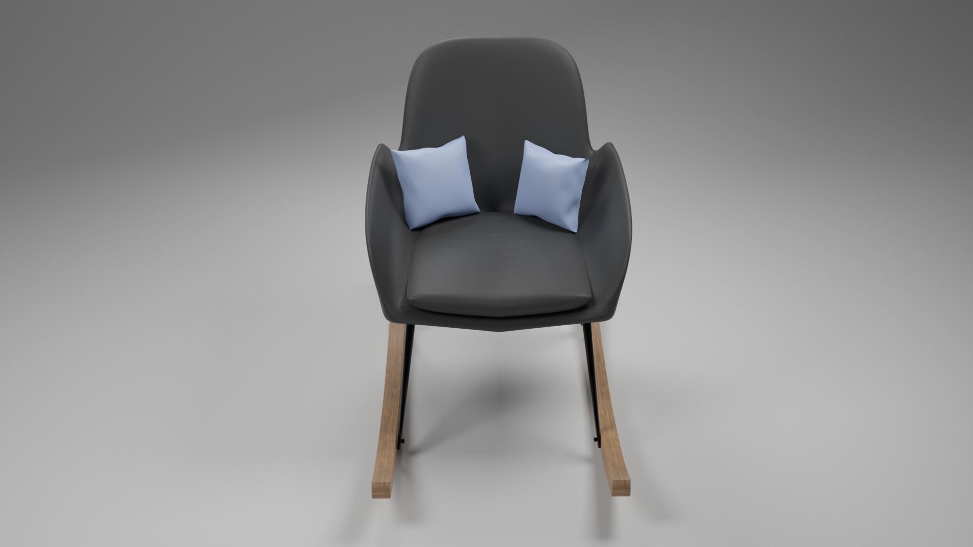 Modern Rocking Chair - 2k textures 3D model | CGTrader