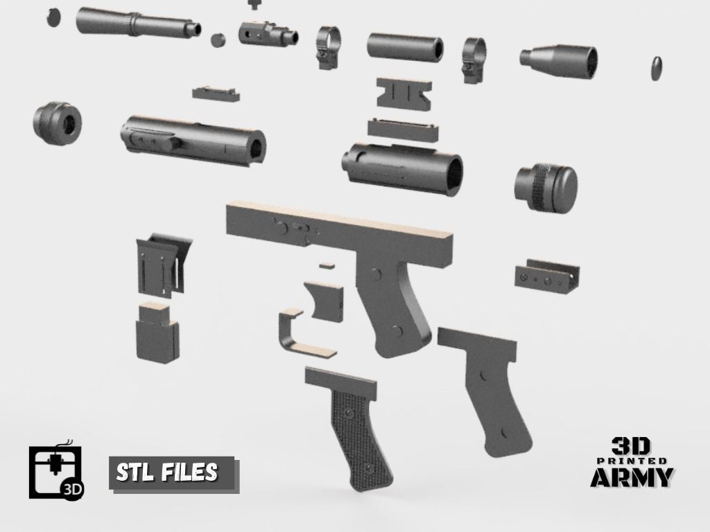 StarWars SE-14R death trooper Blaster for cosplay 3D model 3D printable ...