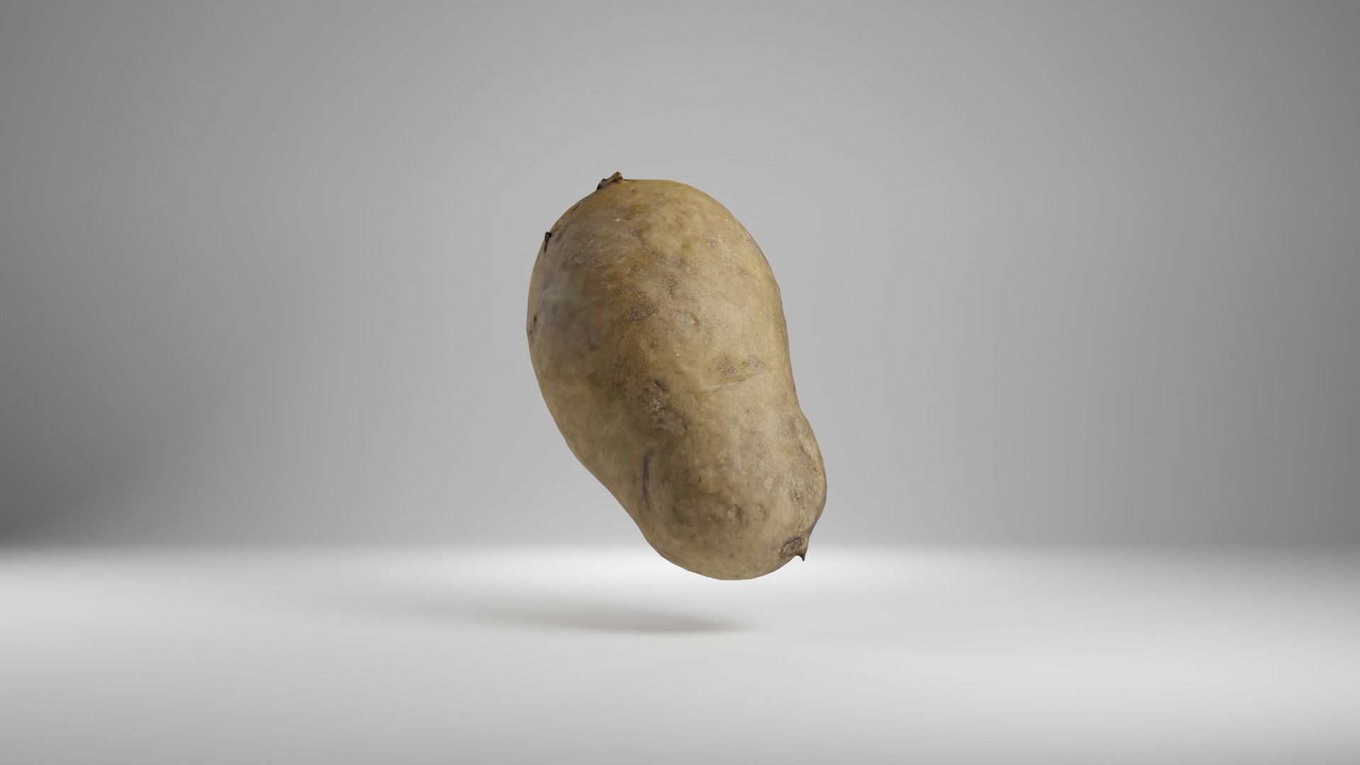 3D model Potato High poly and Low poly PBR VR / AR / low-poly | CGTrader