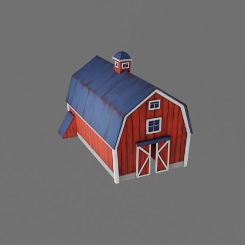 3D model Farm prop pack - stylized VR / AR / low-poly | CGTrader