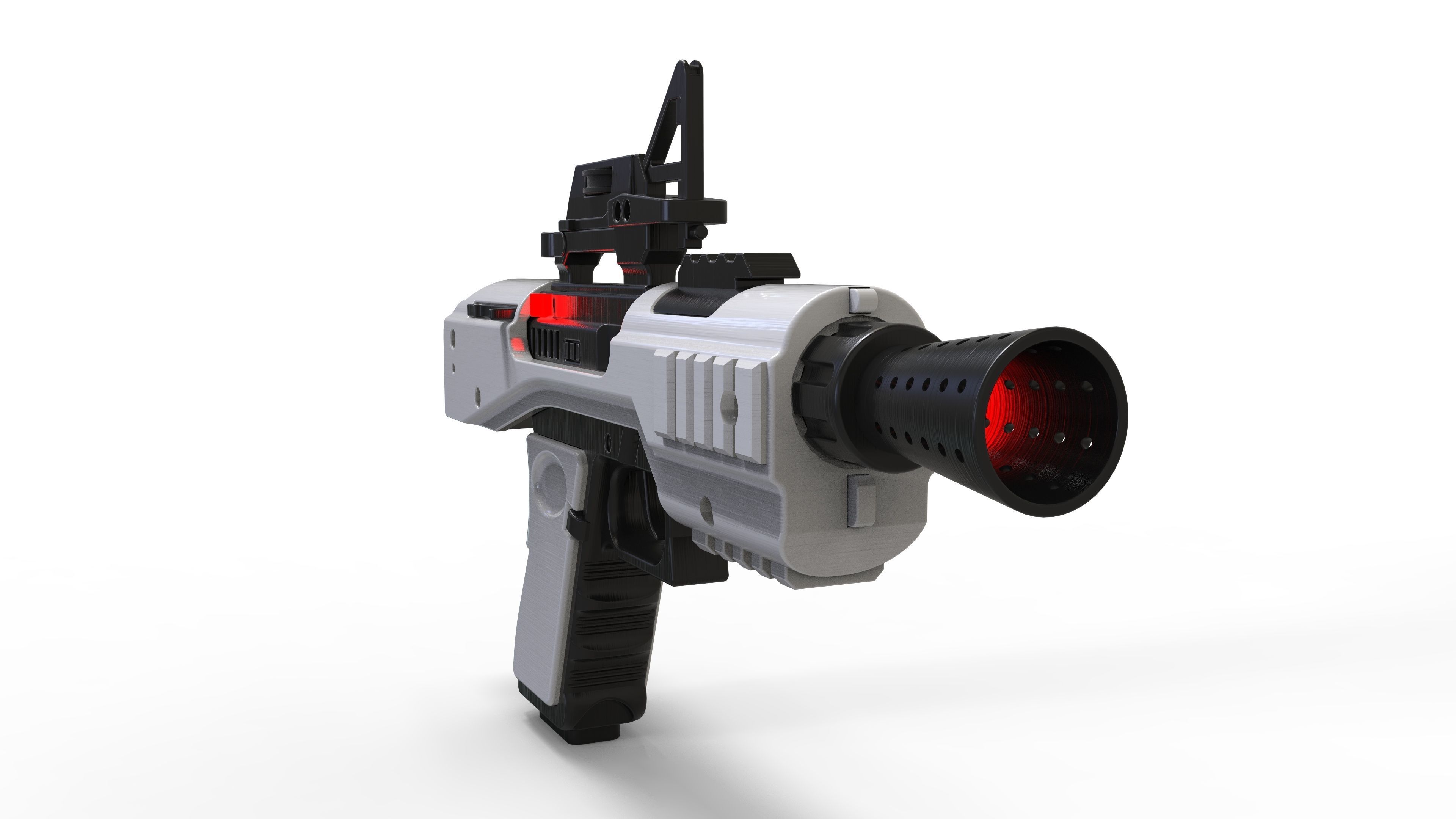 SE-44C Blaster - Star Wars - Commercial - Printable - STL 3D model 3D ...