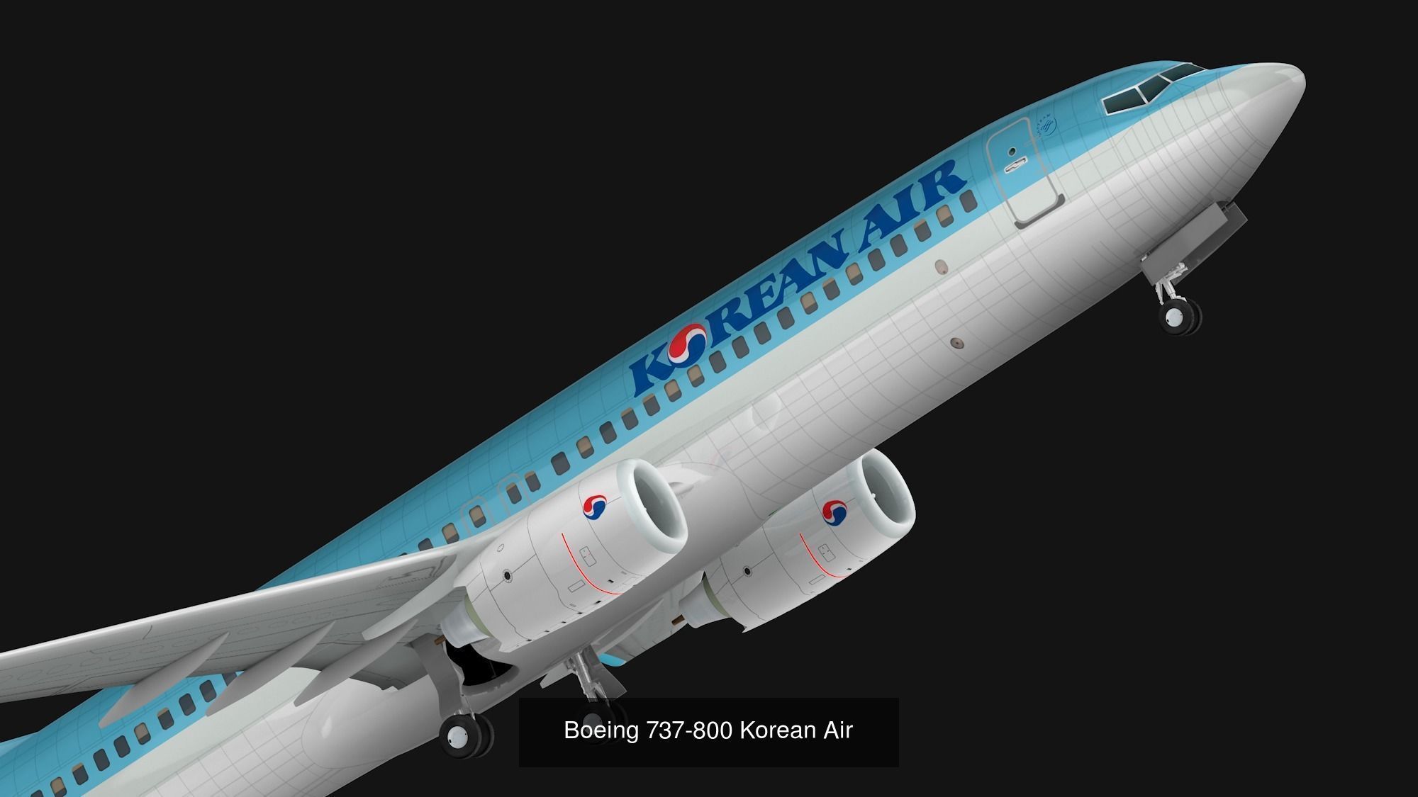 3D Model Collection Pack 737-800 liverys VR / AR / low-poly | CGTrader