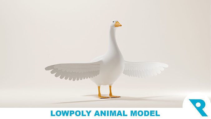 3D model Goose Base Mesh VR / AR / low-poly | CGTrader