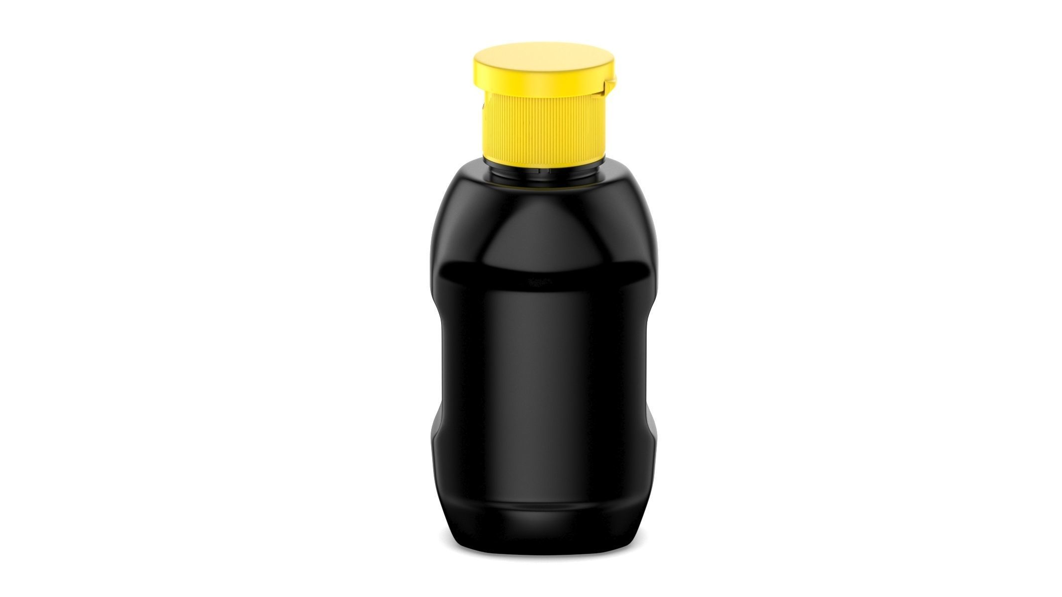 Clear Plastic Cylinder Bottle 3D model | CGTrader