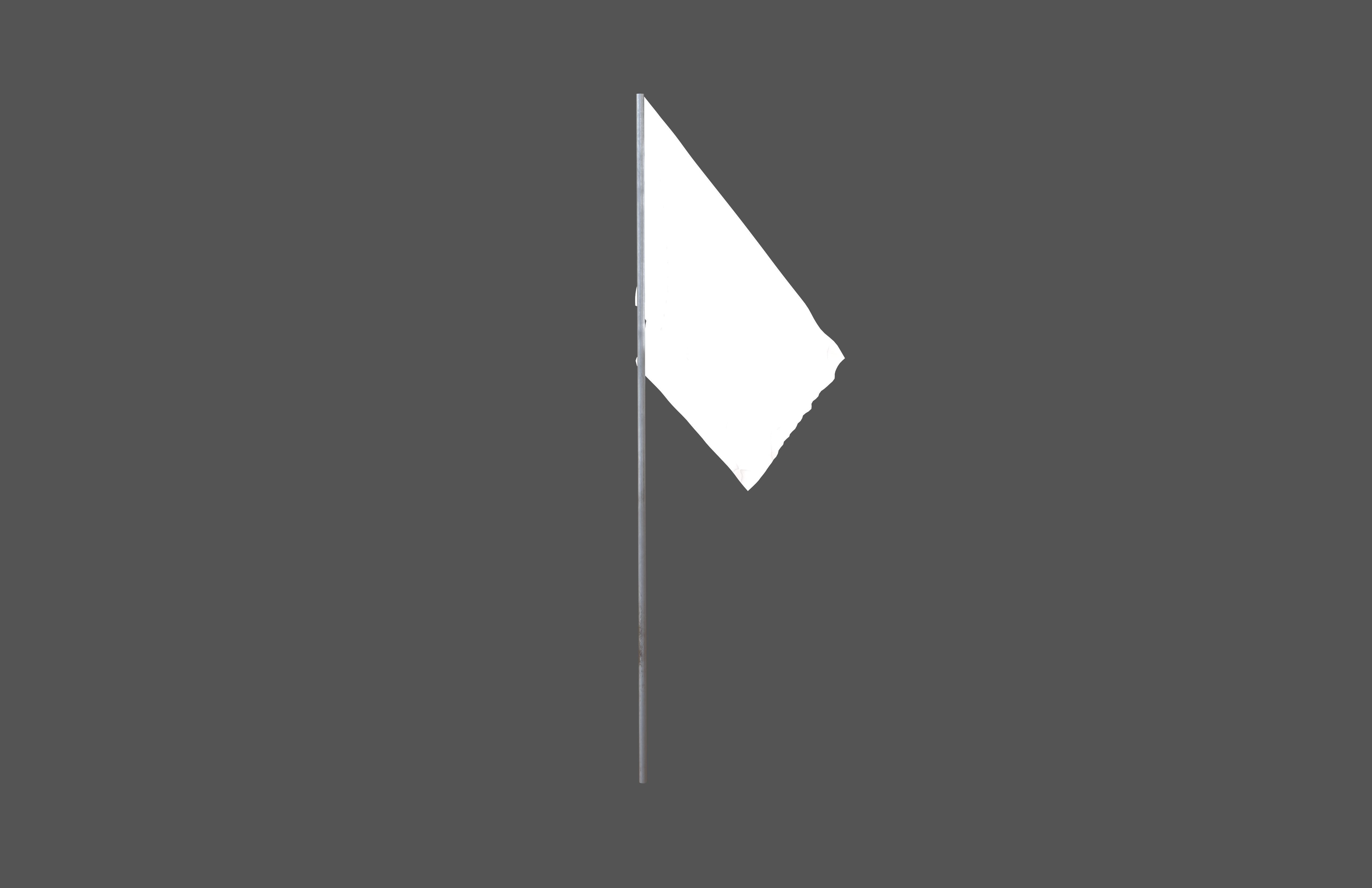 3D model Surrender Flag v1 001 VR / AR / low-poly | CGTrader