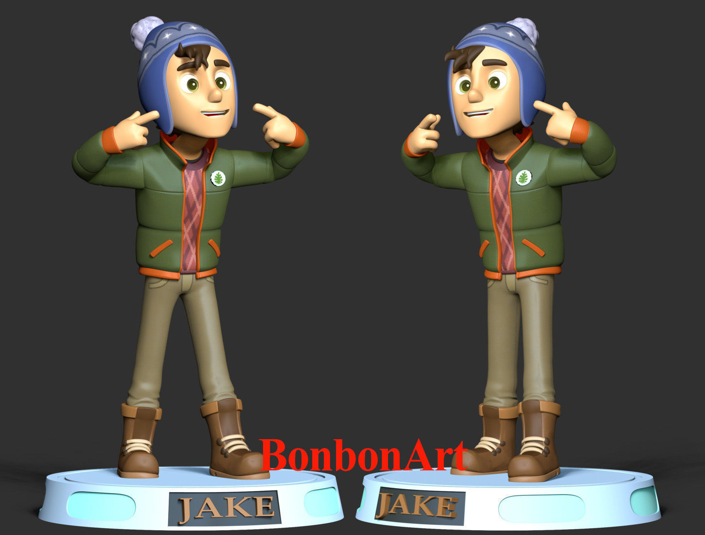 Jake - PAW Patrol 3D model 3D printable | CGTrader