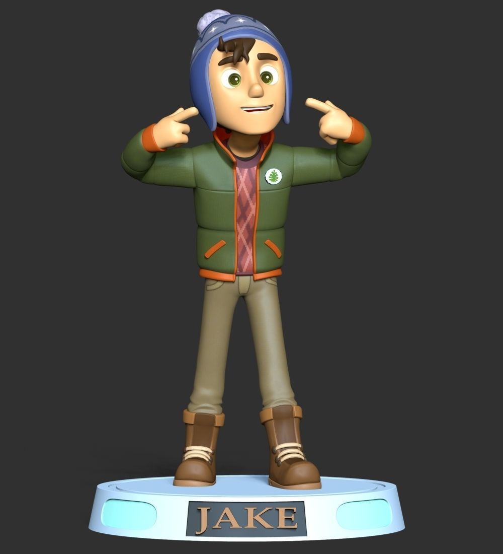 Jake - PAW Patrol 3D model 3D printable | CGTrader