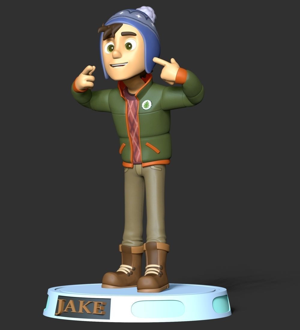 Jake - PAW Patrol 3D model 3D printable | CGTrader