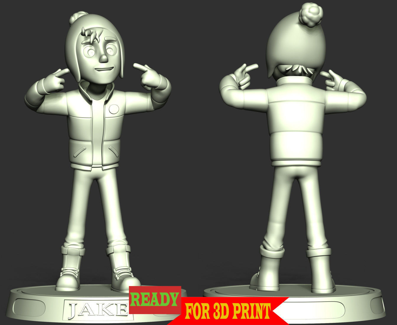 Jake - PAW Patrol 3D model 3D printable | CGTrader