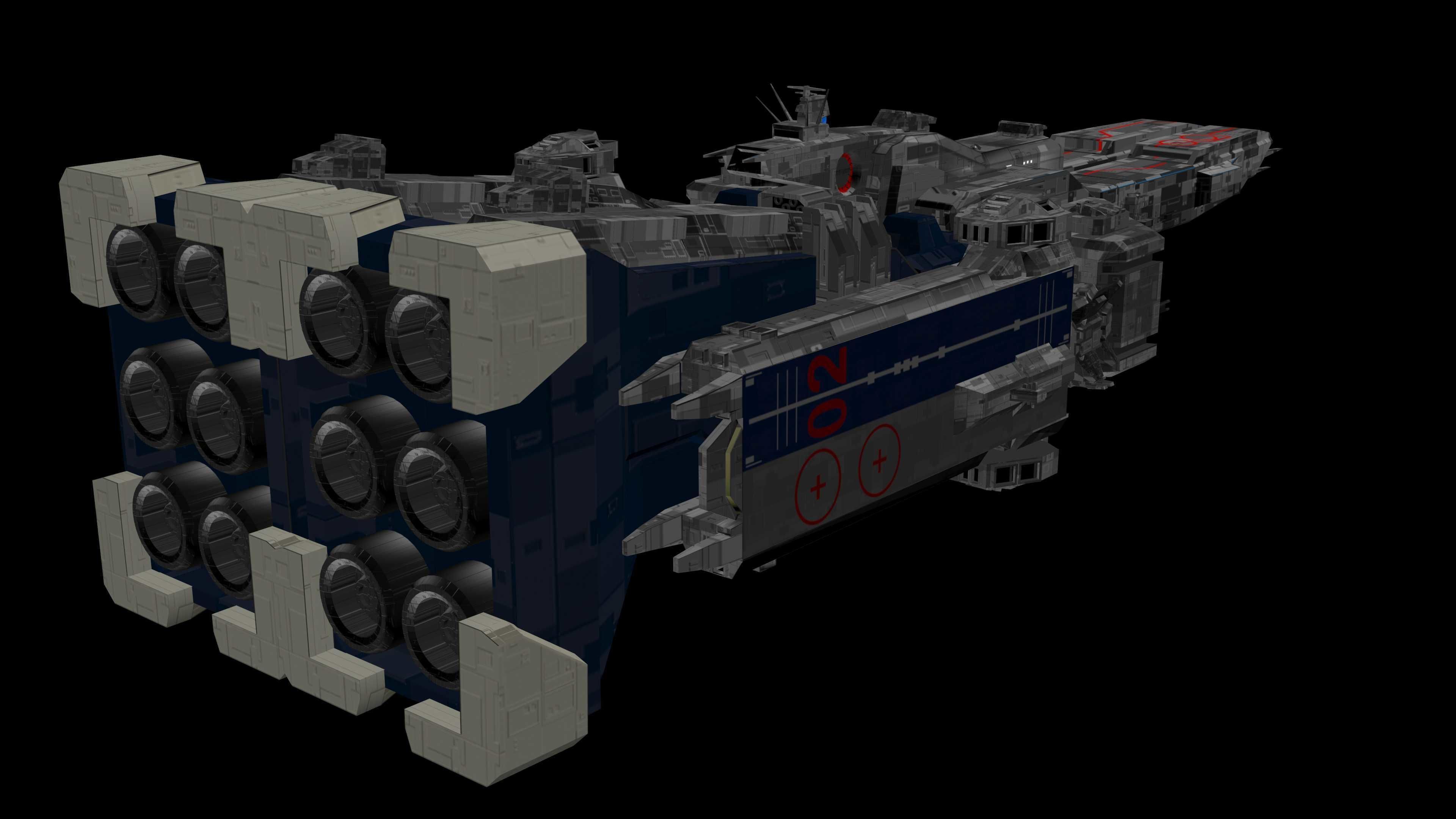 3D model Macross SDF-1 VR / AR / low-poly | CGTrader