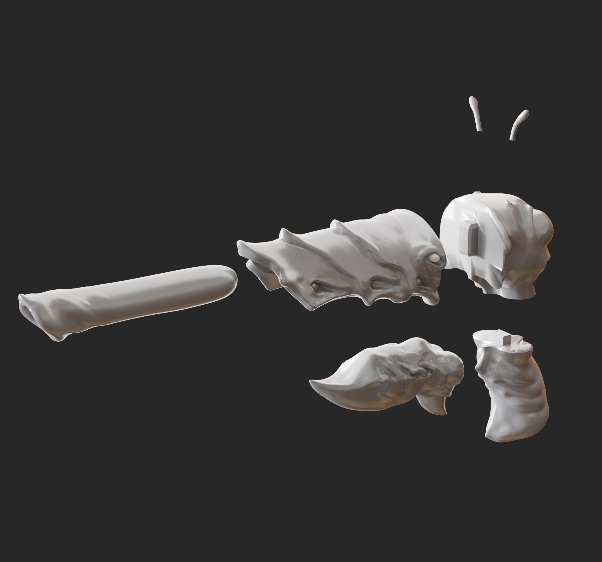 High on Life - Kenny cosplay props game 3D model 3D printable | CGTrader