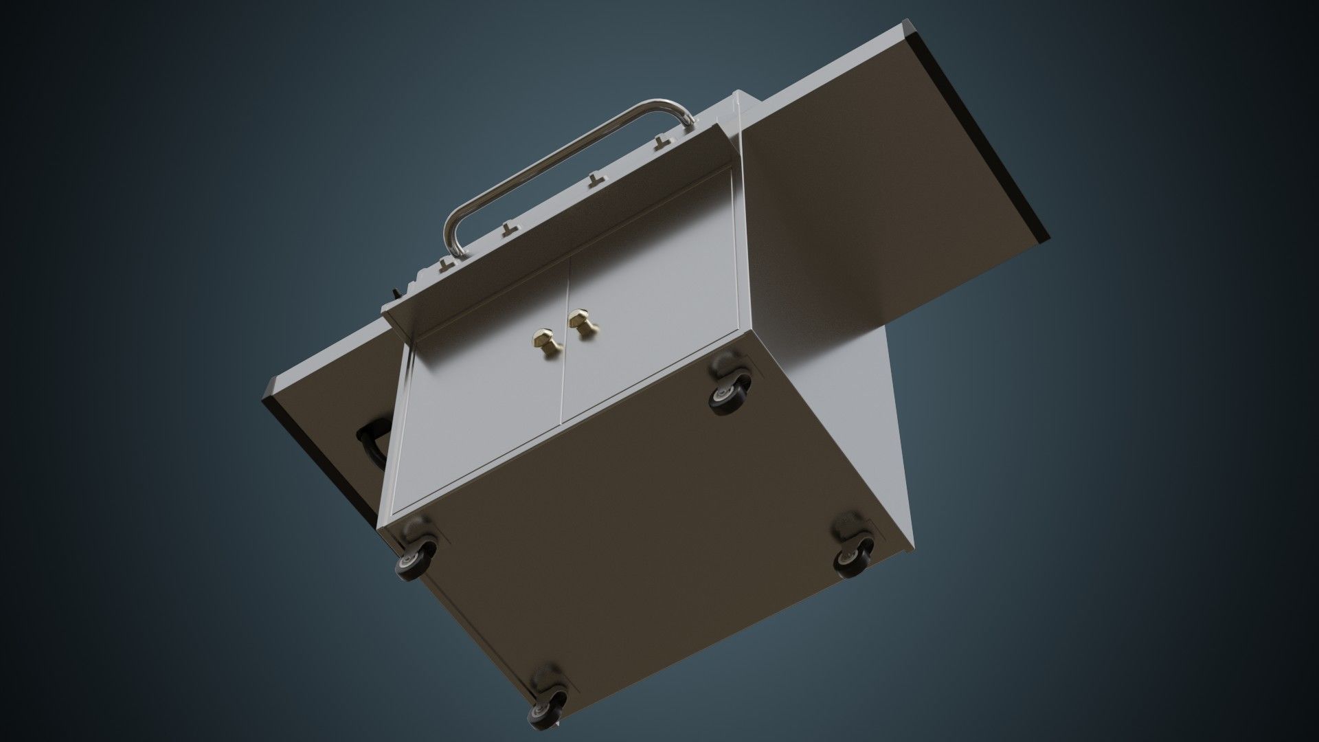 Gas Grill 1 Basic 3D model | CGTrader