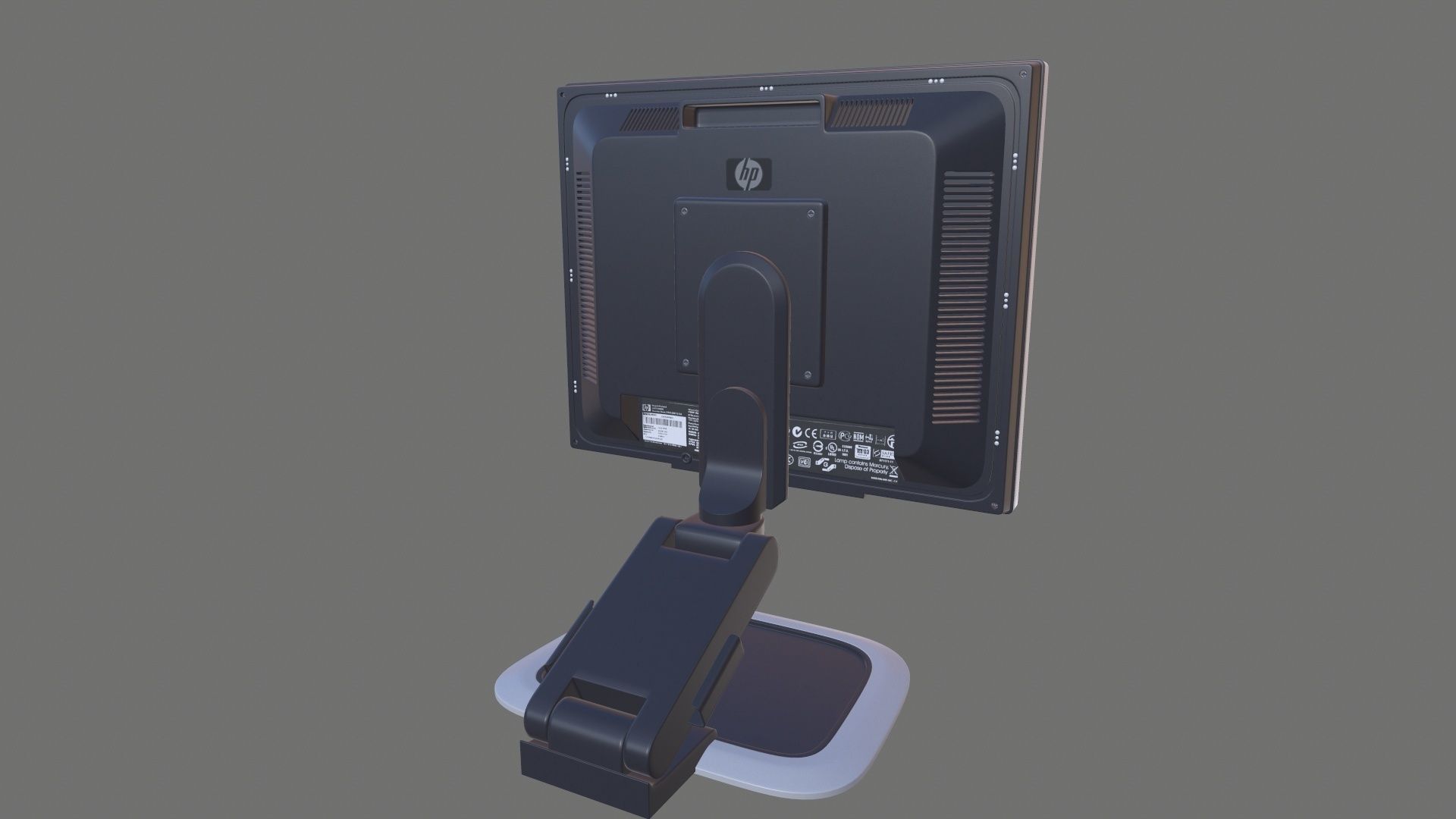 HP Compaq Monitor 3D model | CGTrader