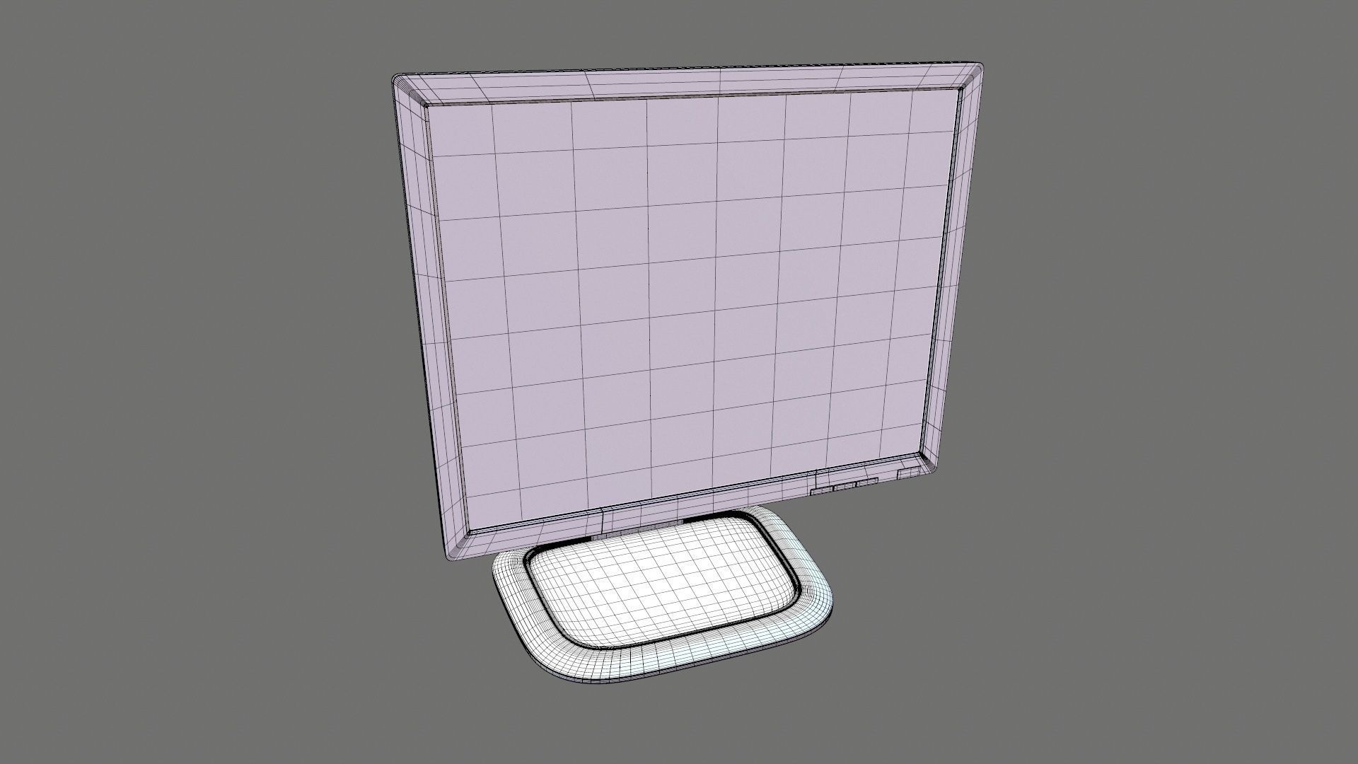 HP Compaq Monitor 3D model | CGTrader