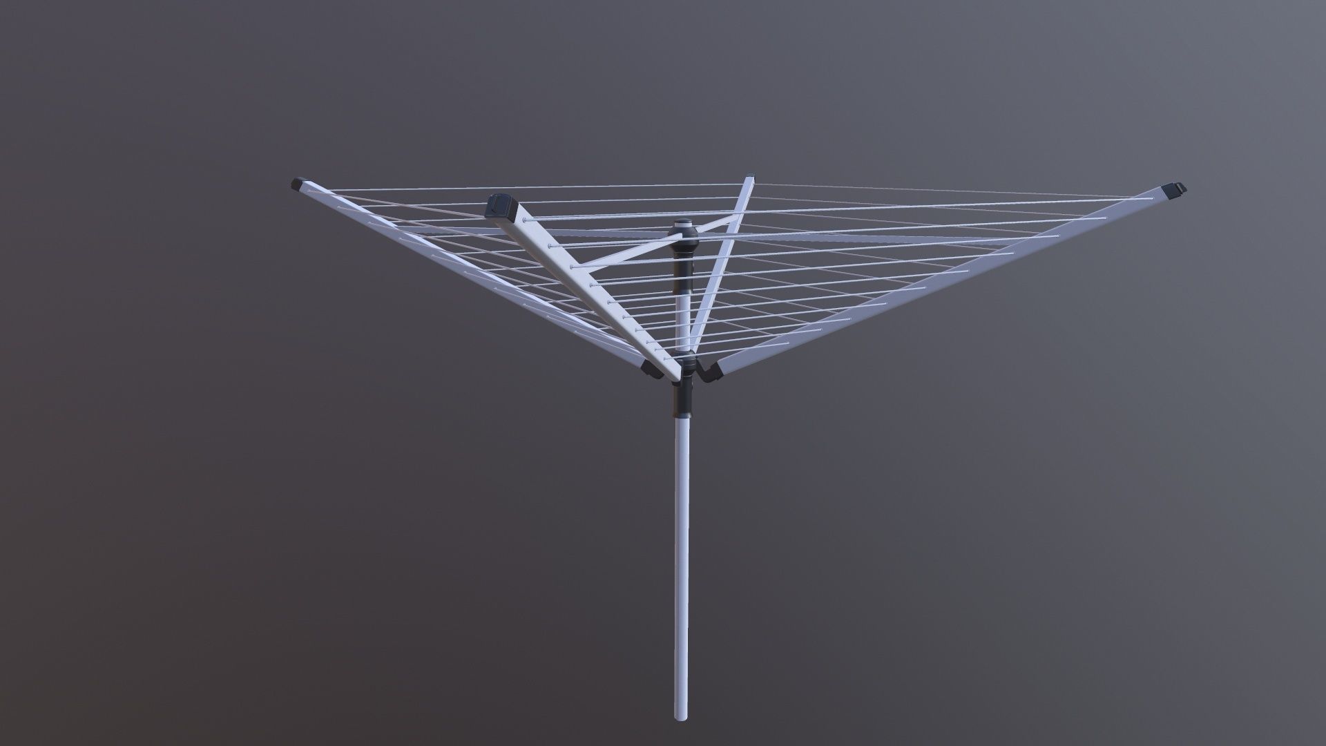 Rotary Drying Rack 3D model | CGTrader