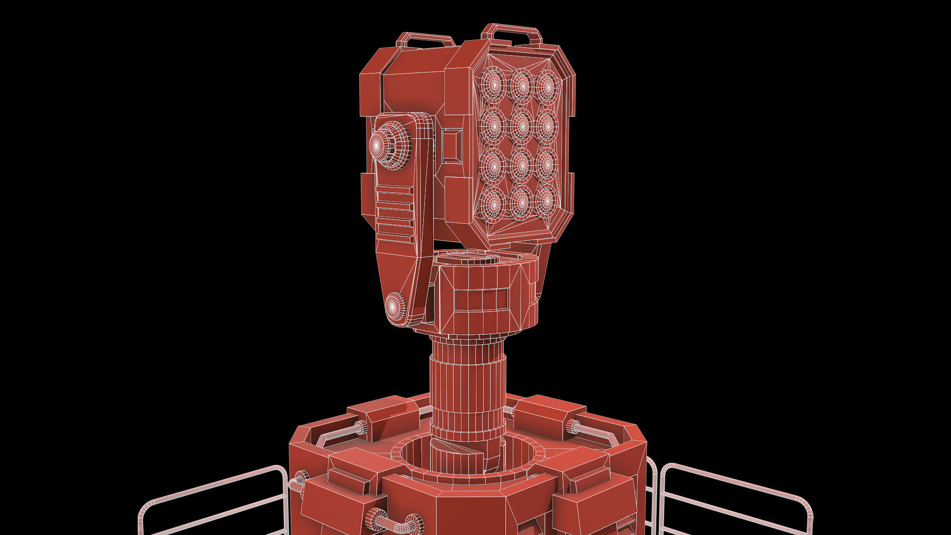 Rusty Turret-1-V1 3D model | CGTrader