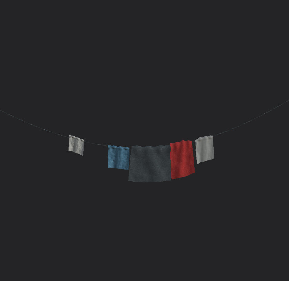 Cloth Hanging animated free VR / AR / low-poly 3D model | CGTrader