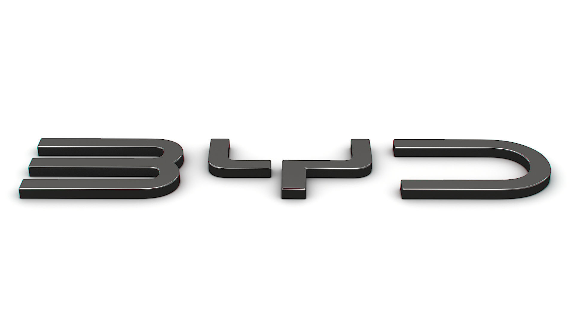 BYD logo 3D model | CGTrader