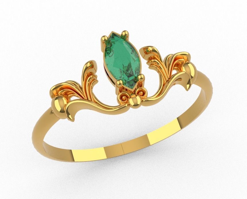 Beautiful ring Free 3d model free 3D model 3D printable | CGTrader