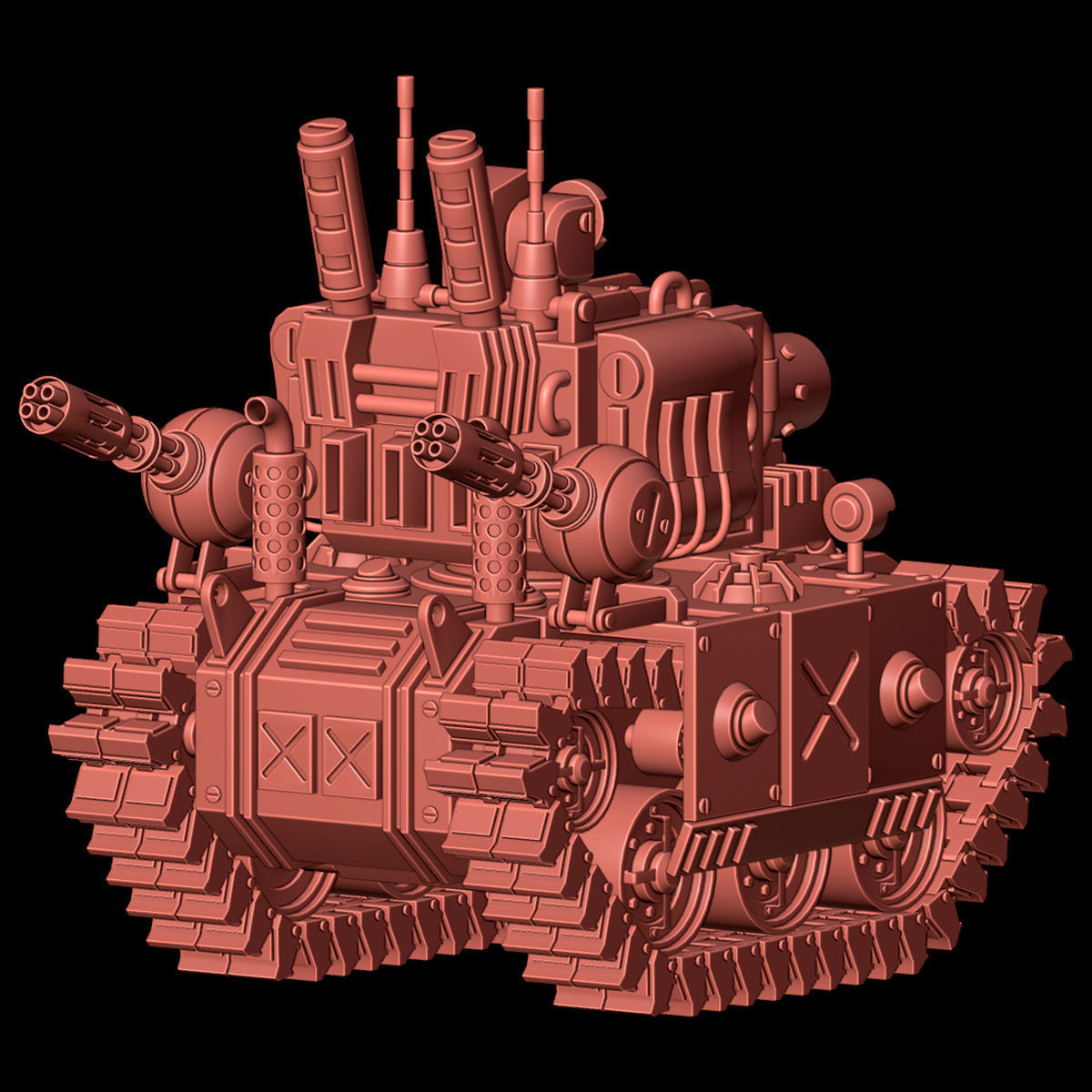 Metal Slug 1 - Only Mesh 3D model | CGTrader