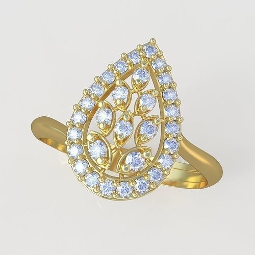 Ring 3D model 0279 3D printable model 7 3D model 3D printable | CGTrader