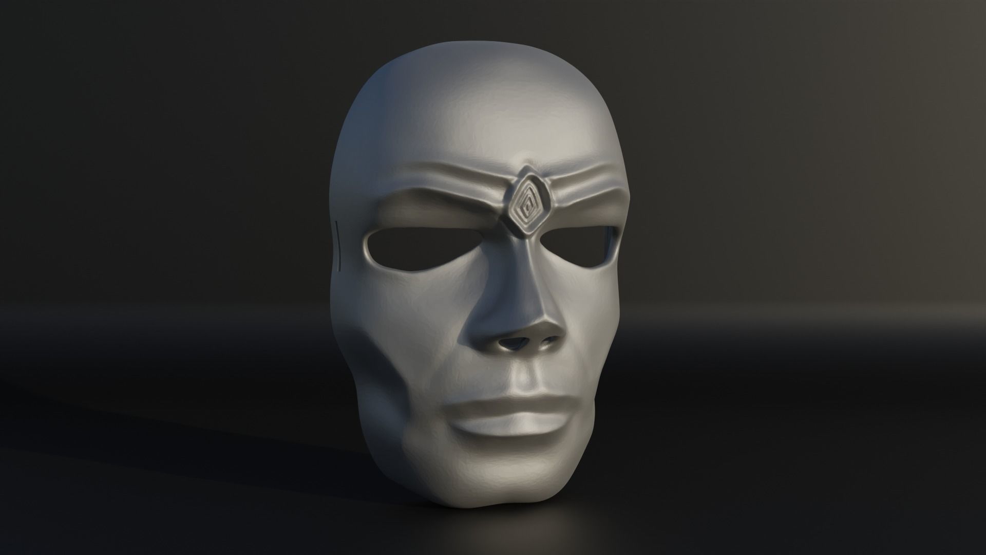 Masquerade Party Face Mask 3D model 3D printable | CGTrader