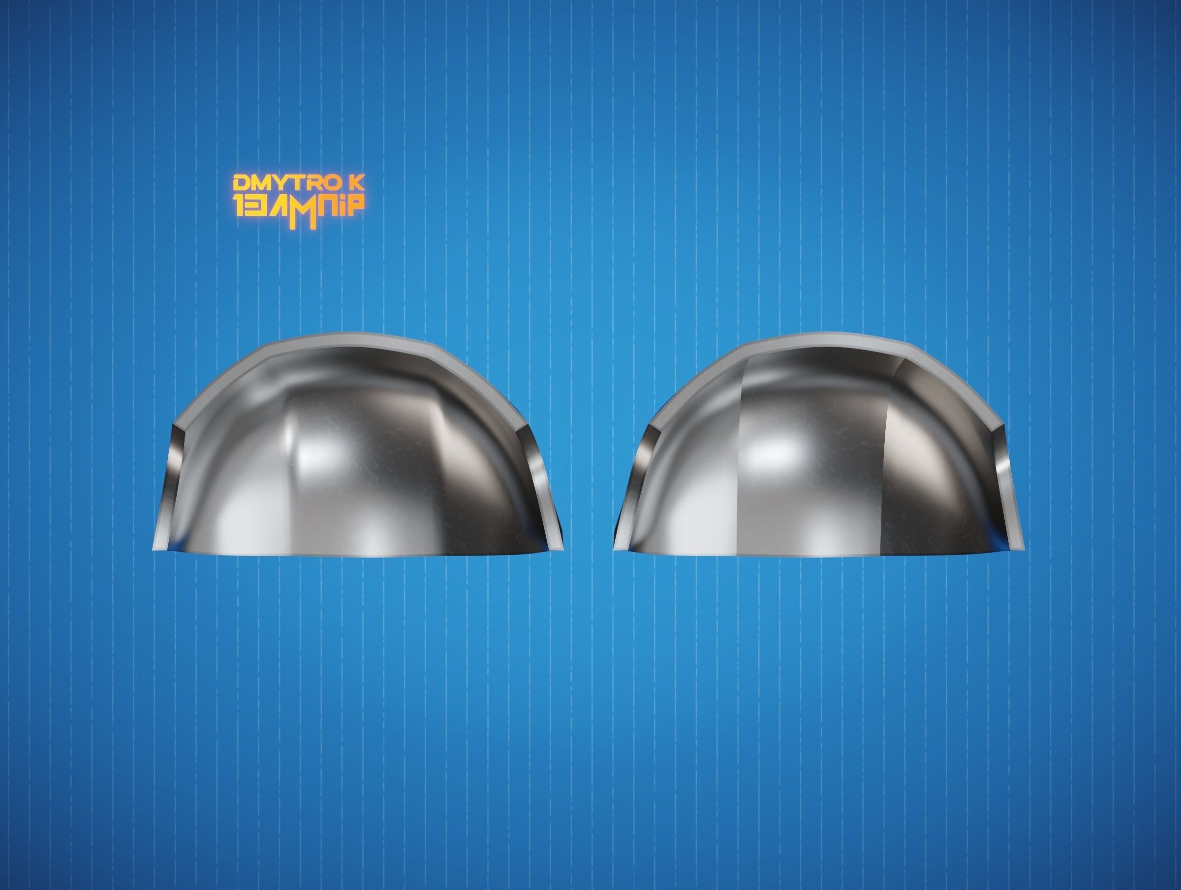 Custom Mandalorian Shoulders Armor 3D model 3D printable | CGTrader