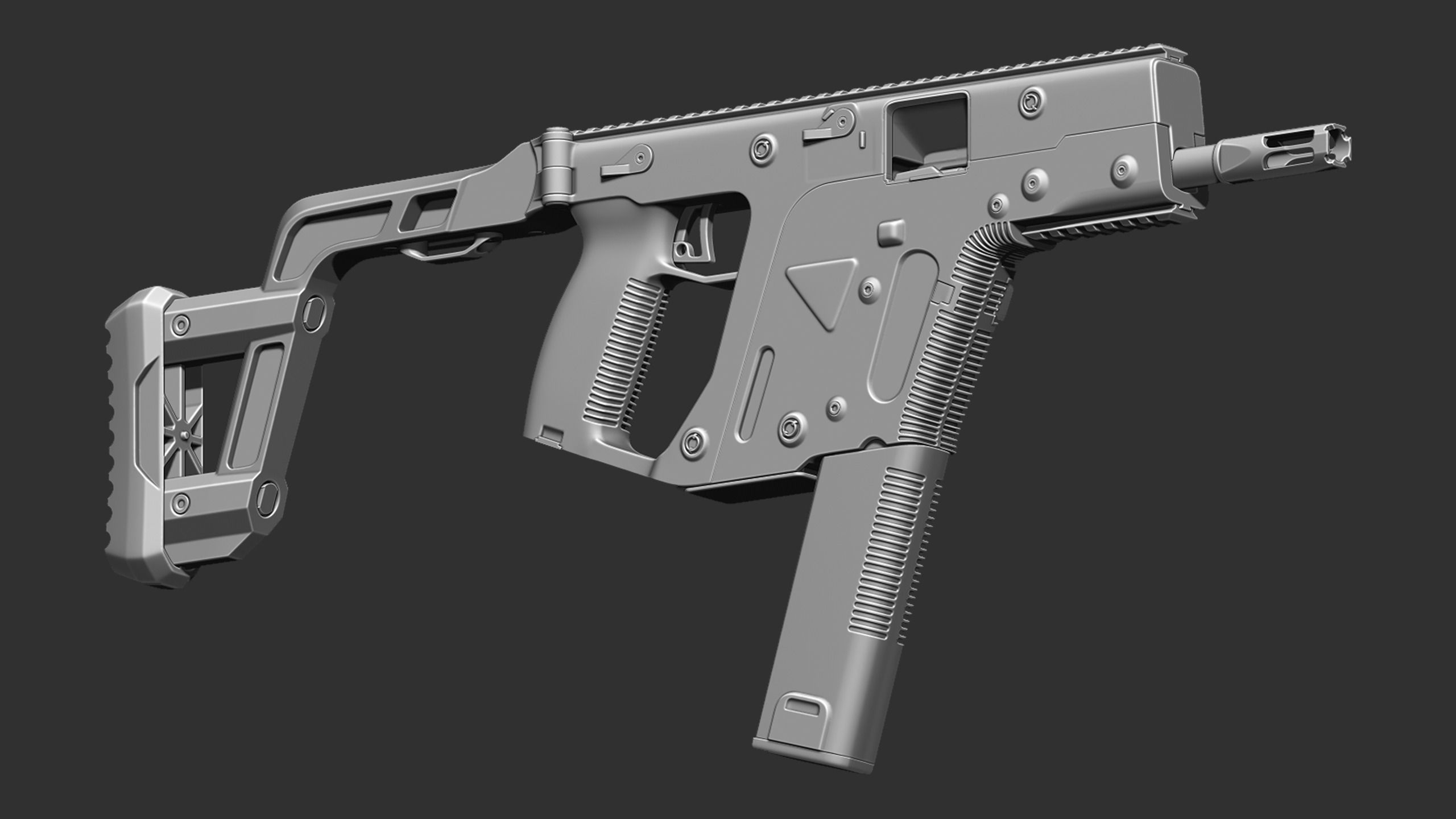 3D model Kriss Vector VR / AR / low-poly | CGTrader