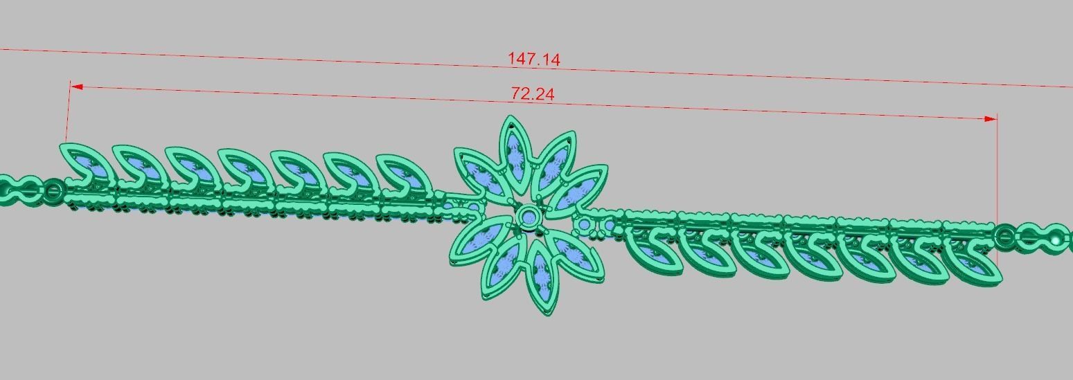 Exclusive Bracelet model 3D printable model 0063 3D model 3D printable | CGTrader