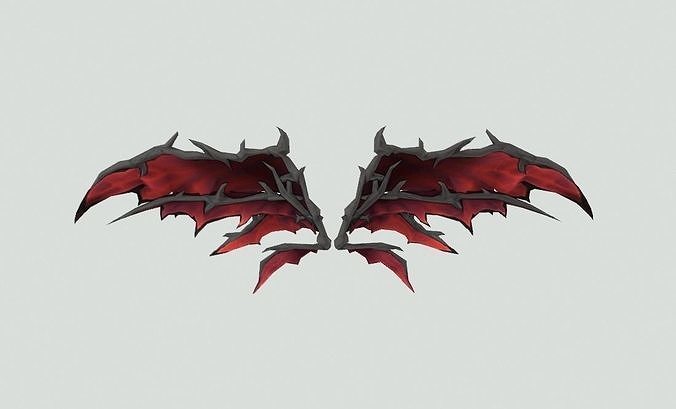 3D model Dragon Wing VR / AR / low-poly | CGTrader