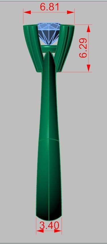 Ring 3D model 0288 3D printable model 4 3D model 3D printable | CGTrader