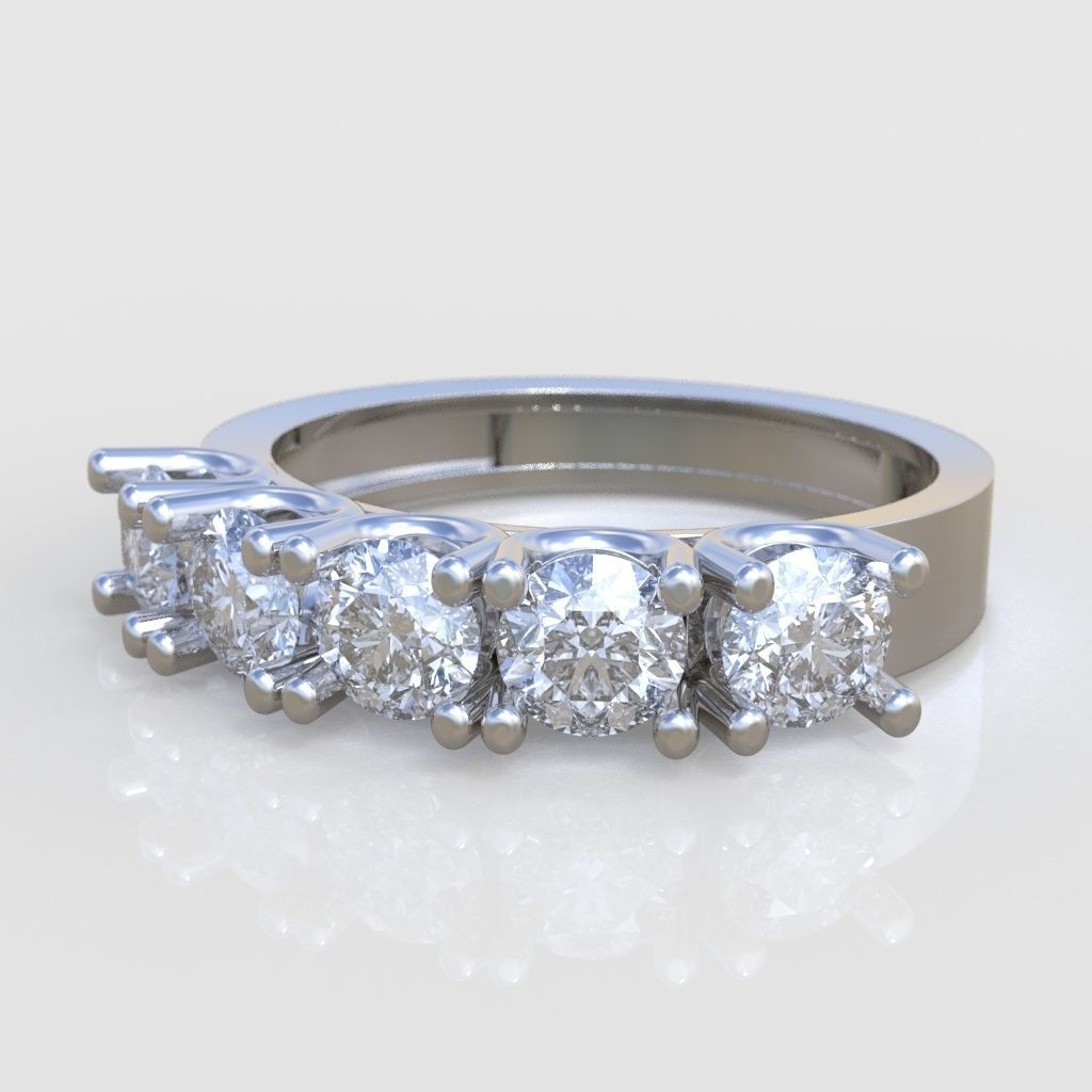 Diamond ring 3D model 0291 3D printable model 3D model 3D printable | CGTrader