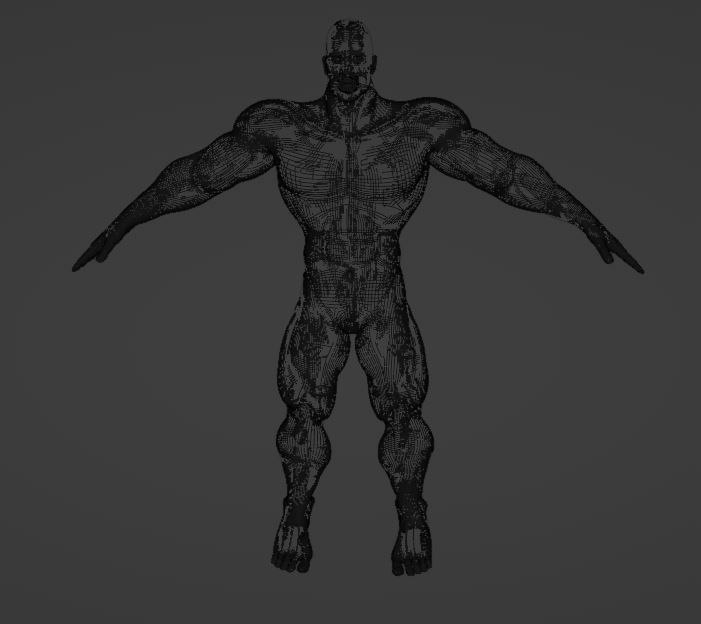 this is a movable high poly human made by me please support me 3D model ...