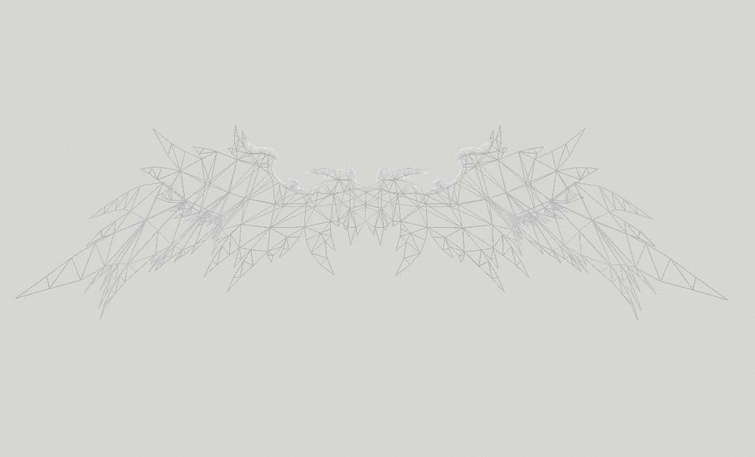 3D model Angel Wing VR / AR / low-poly | CGTrader