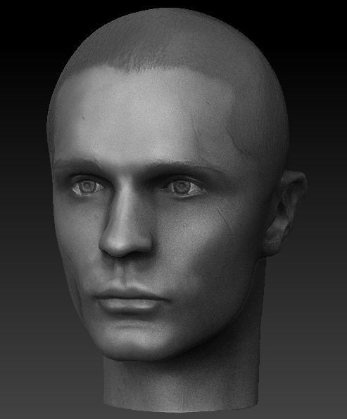 ONE6 SCALE HEAD - STARKILLER - STAR WARS FORCE UNLEASHED 3D model 3D ...