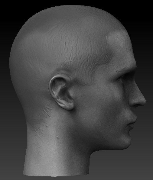 ONE6 SCALE HEAD - STARKILLER - STAR WARS FORCE UNLEASHED 3D model 3D ...