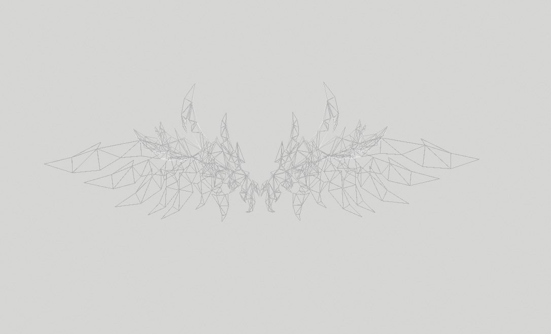 3D model Fire Demon Wing VR / AR / low-poly | CGTrader