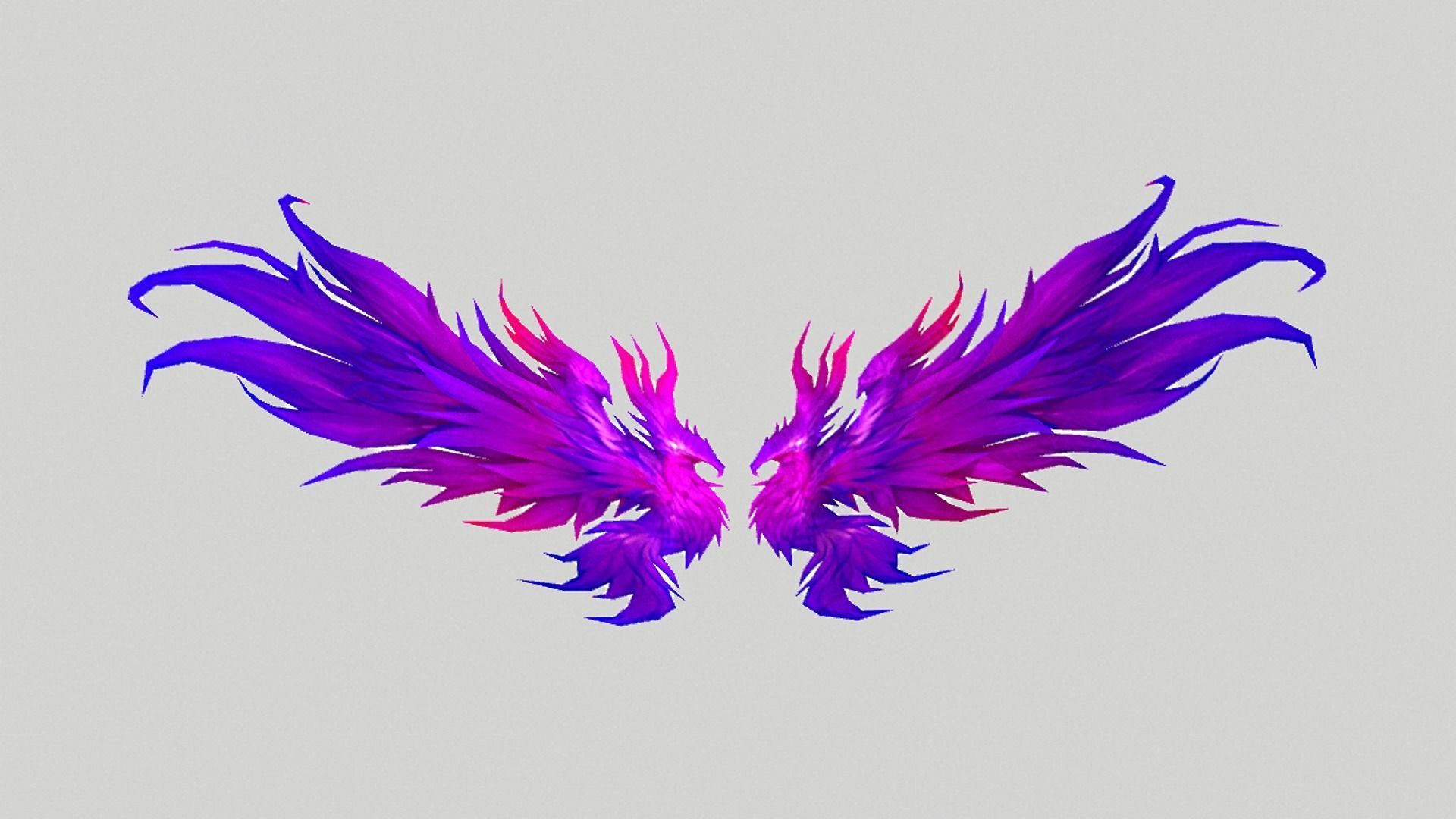 3D model Phoenix Wing VR / AR / low-poly | CGTrader