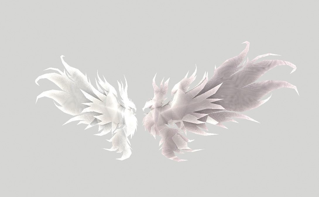 3D model Phoenix Wing VR / AR / low-poly | CGTrader