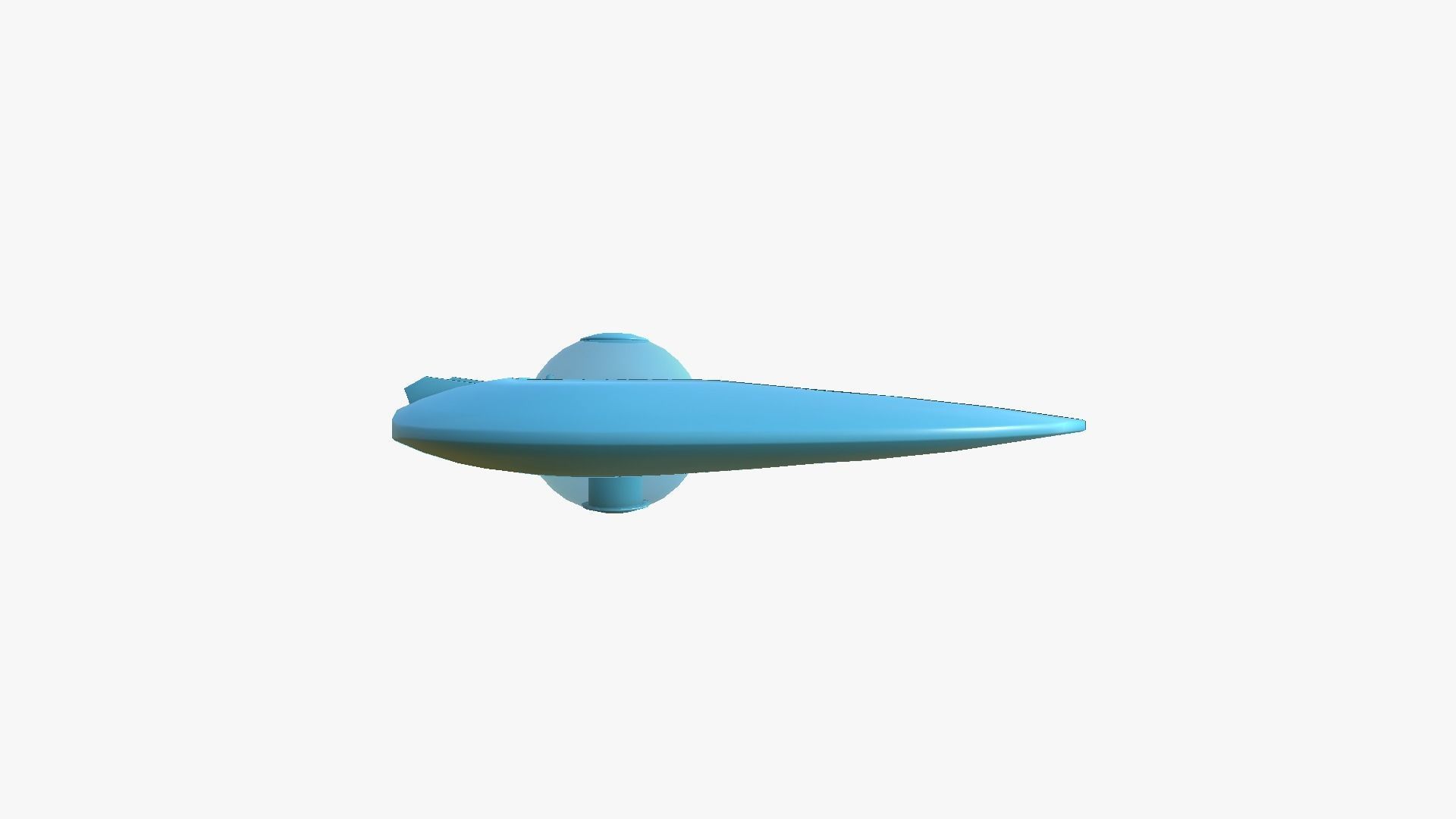 3D model Alien Spaceship UFO I03 Dark Steel - Sci Fi Spacecraft Design ...
