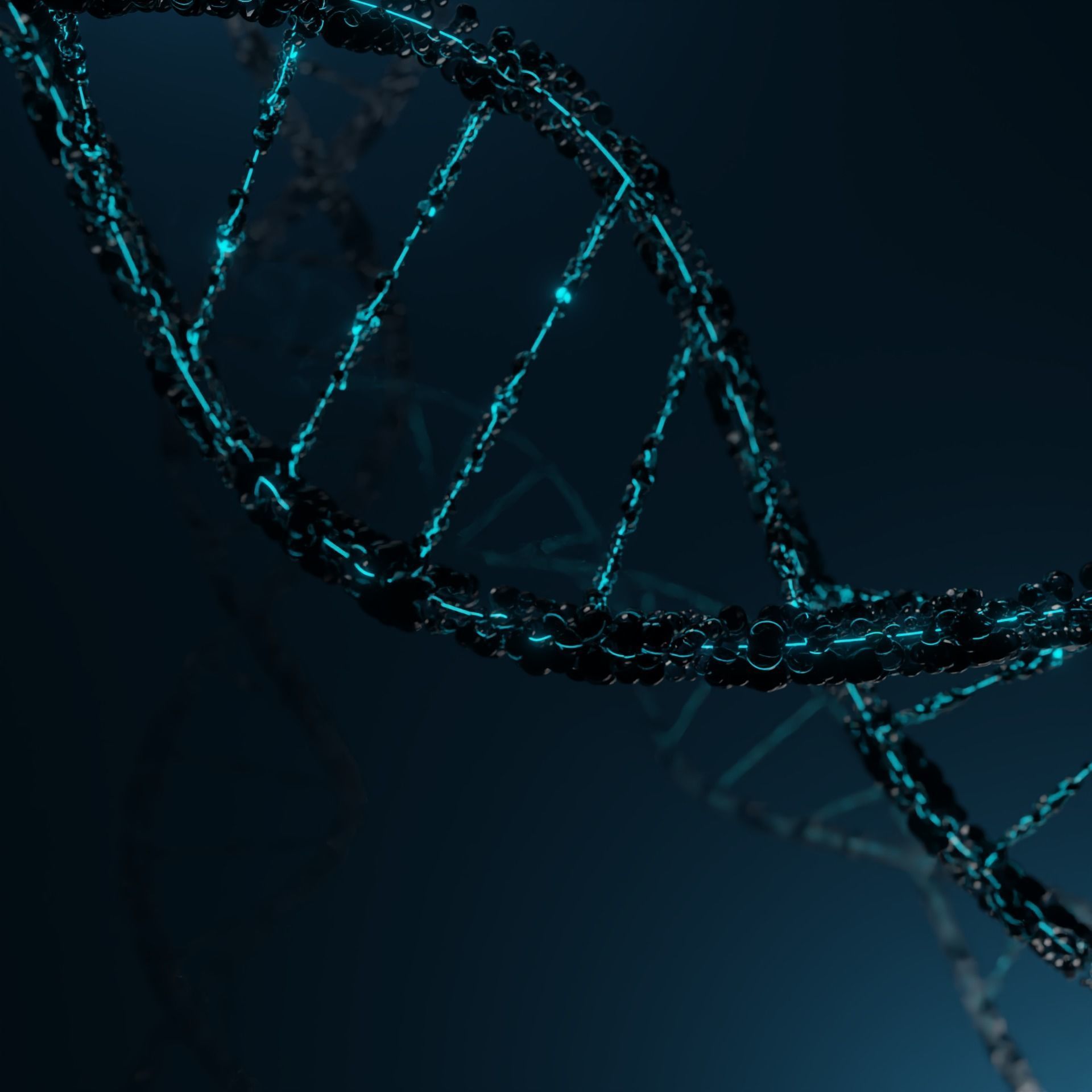 animated DNA with Blender Geometry Node 3D model animated | CGTrader