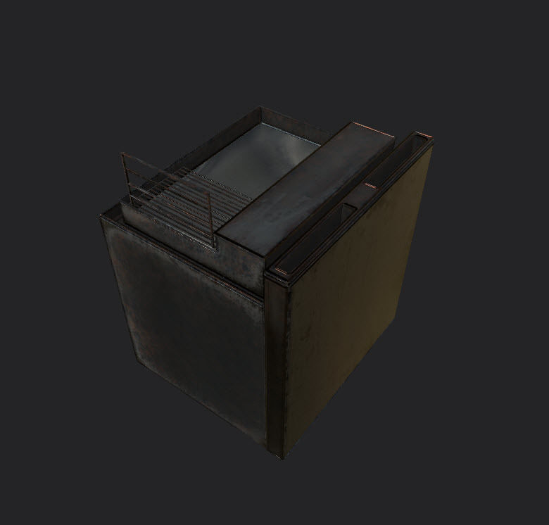 Cooking Burners 3D model | CGTrader
