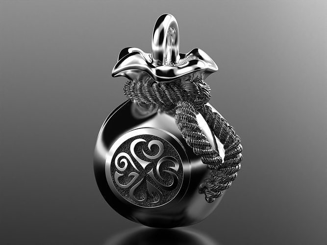 Good Luck Pouch 3D model 3D printable | CGTrader