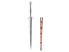 3D model Medieval Long Hilt Sword With Scabbard VR / AR / low-poly ...