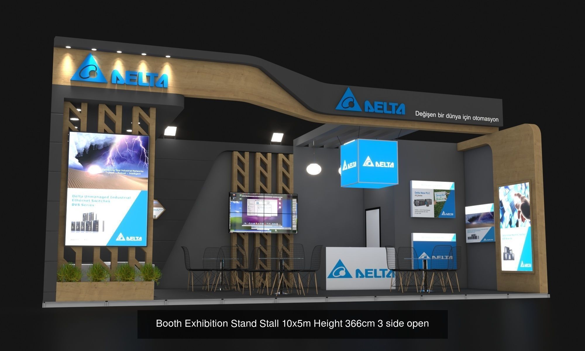 EXHIBITION STAND PACKAGE 3D Model Collection | CGTrader
