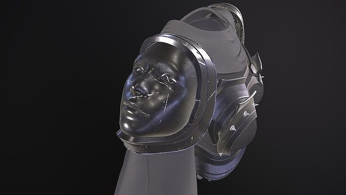 3D model female medieval metal knight chest armor VR / AR / low-poly ...