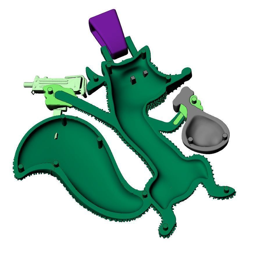 Swiper Pendant 3D model 3D printable | CGTrader