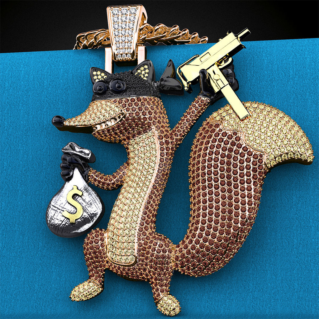 Swiper Pendant 3D model 3D printable | CGTrader