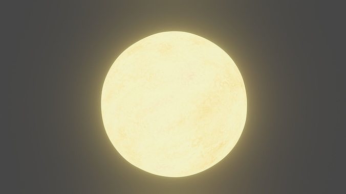 Sun Sphere 3D model | CGTrader