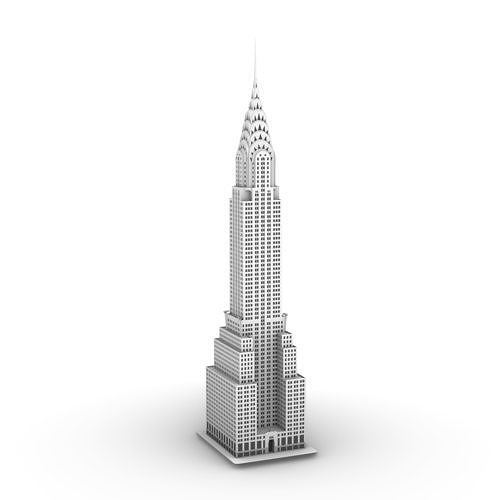 Chrysler building 3D model | CGTrader